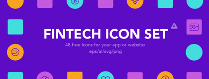 Finance Icons Set: Download Free Fintech Icons For Website or App | AGENTE